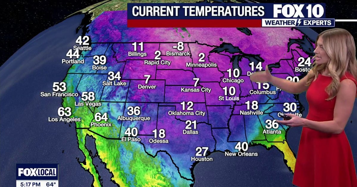 Arizona weather forecast: Arizona to stay dry as temperatures climb ...