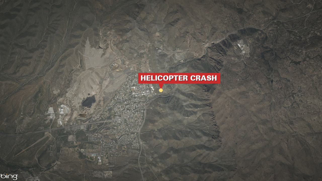 Helicopter carrying 4 people crashes in Superior | FOX 10 Phoenix