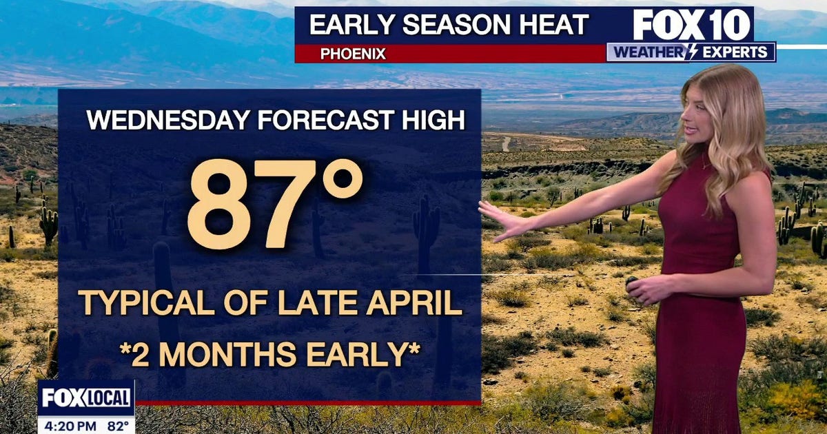 Arizona weather forecast: High temperature remains well above normal in ...