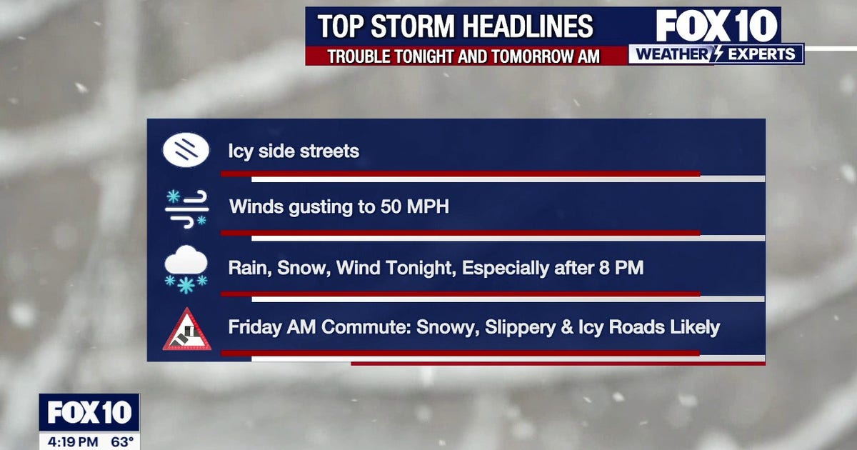 Arizona weather forecast: Third winter storm set to hit the state | FOX ...