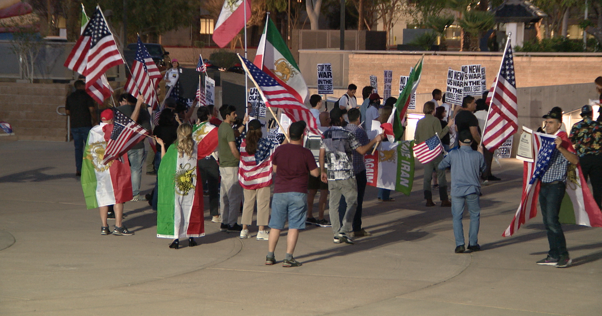 Iran strikes: Demonstrators clash at Arizona State Capitol over joint ...