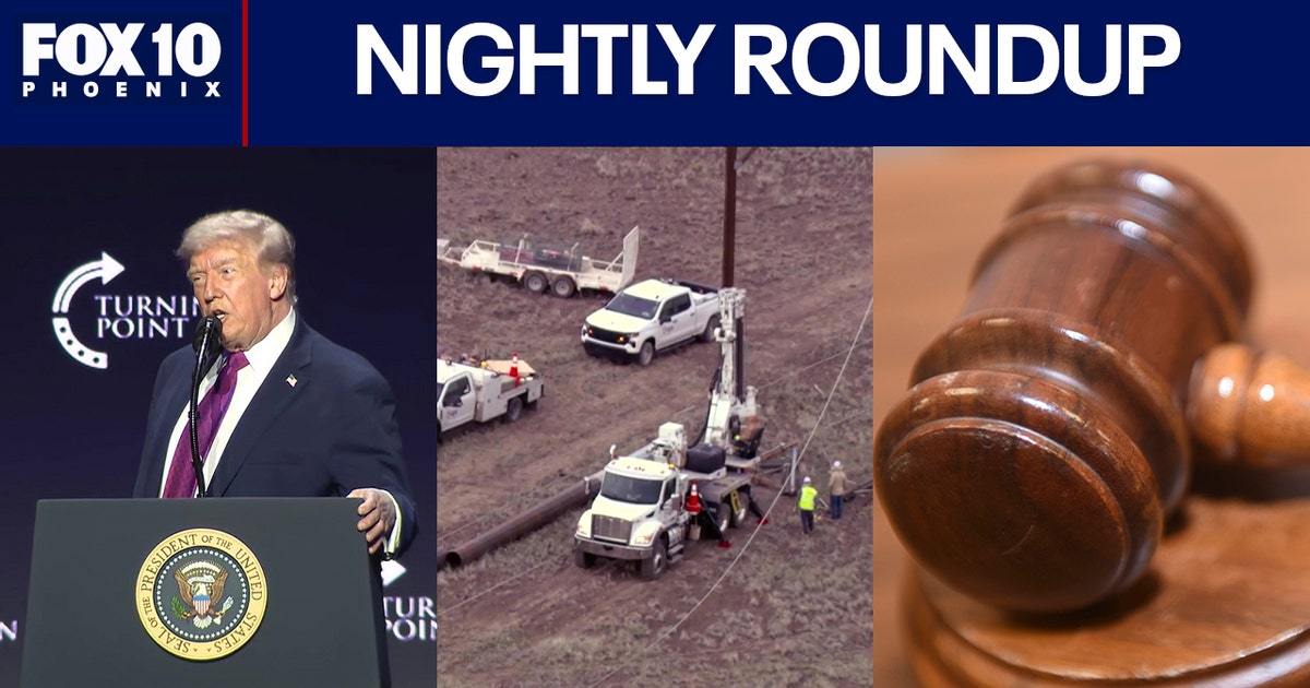 President Trump visits Phoenix; Seligman deals with big power outage ...