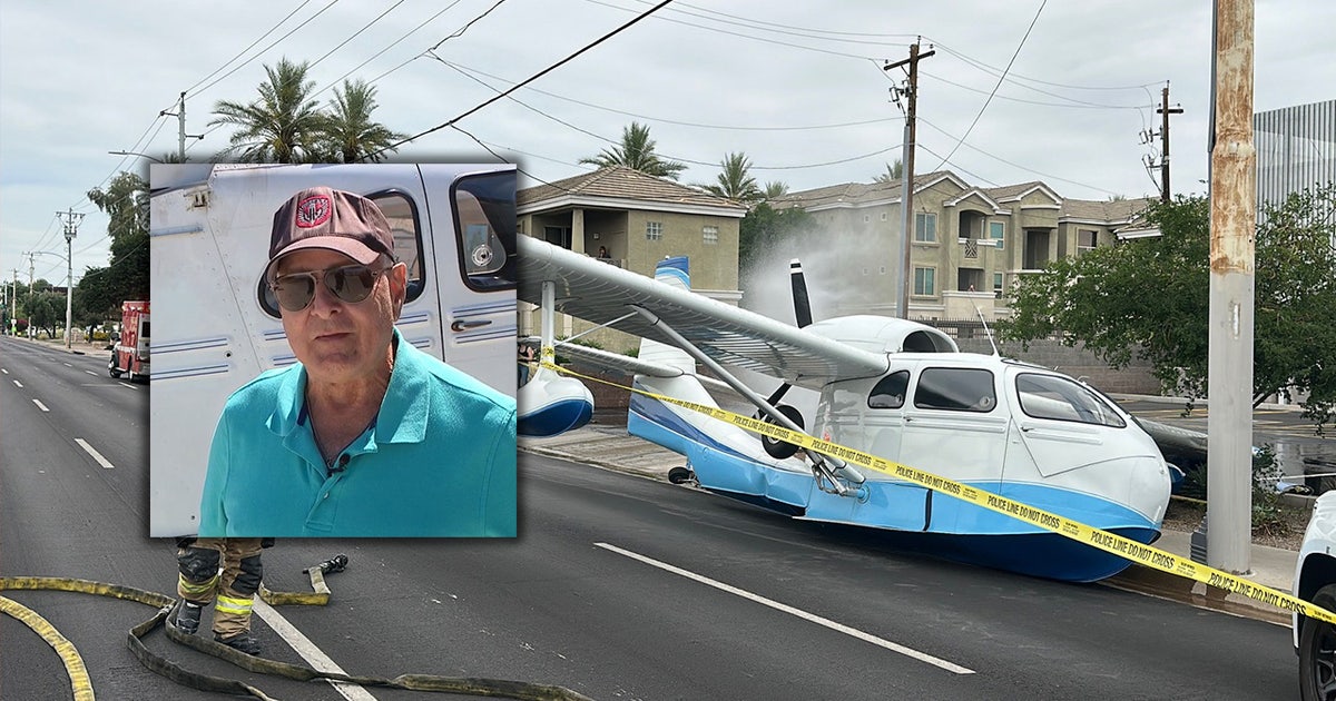 Pilot speaks out after small plane crash-lands onto Phoenix road | FOX ...