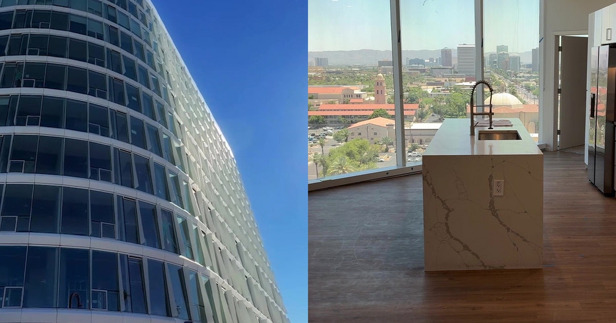 One Camelback: Phoenix office building converted to apartment now ...