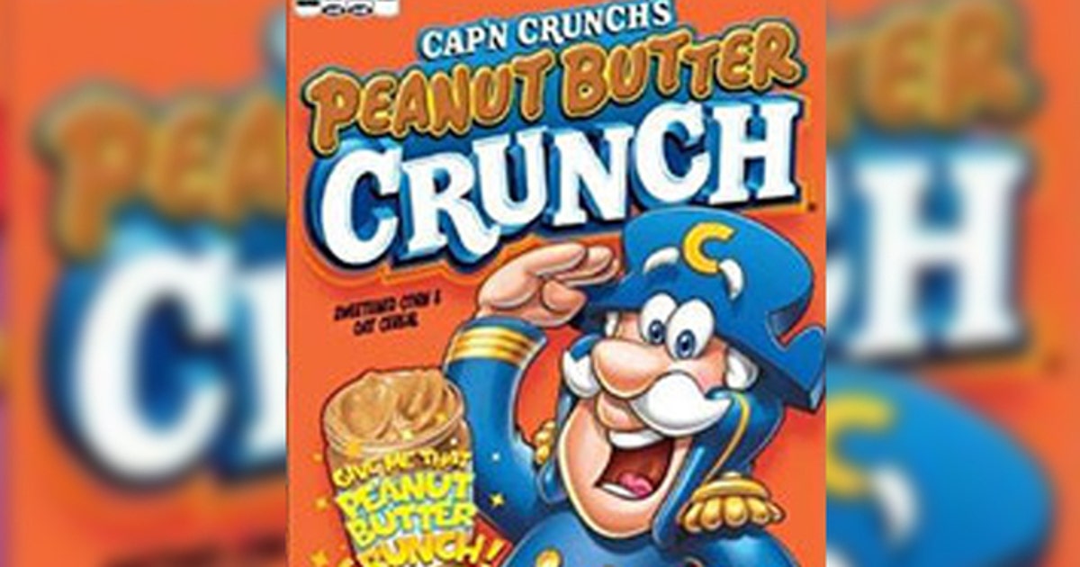 Cap'n Crunch's Peanut Butter Crunch recalled for possible salmonella ...