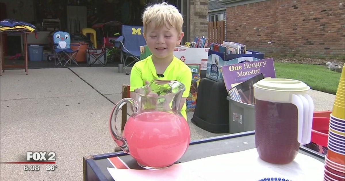 Boy holds lemonade stand for kids battling cancer to honor friend | FOX ...