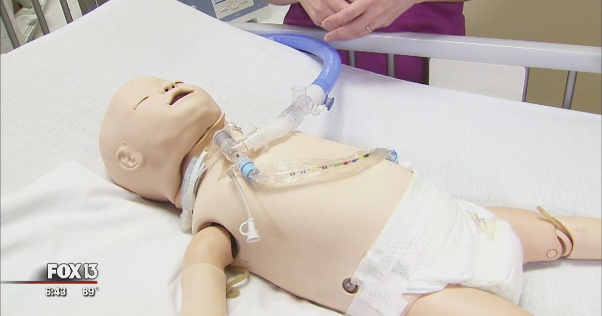 Parents save baby's life thanks to simulator training | FOX 13 Tampa Bay