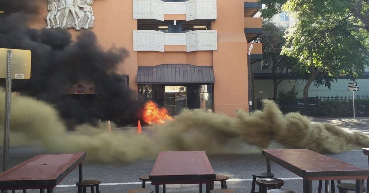 Underground transformer explosion causes fire, power outage | FOX 13 ...