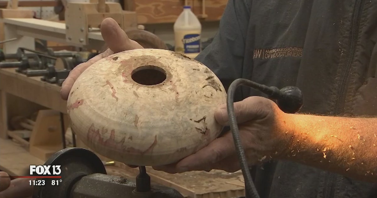 Tampa woodworker reveals unseen art in trees | FOX 13 Tampa Bay