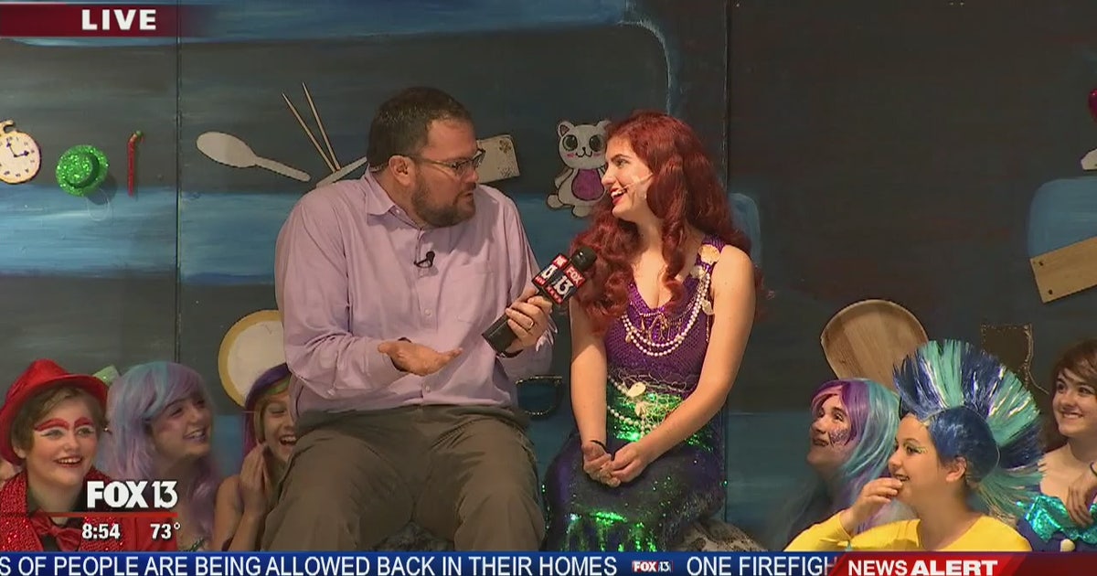 'The Little Mermaid Jr.' debuts at Carwise Middle School | FOX 13 Tampa Bay