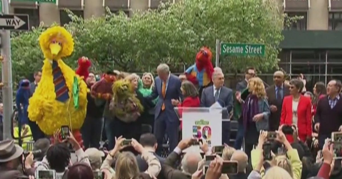 Sesame Street is now an official place in Manhattan | FOX 13 Tampa Bay