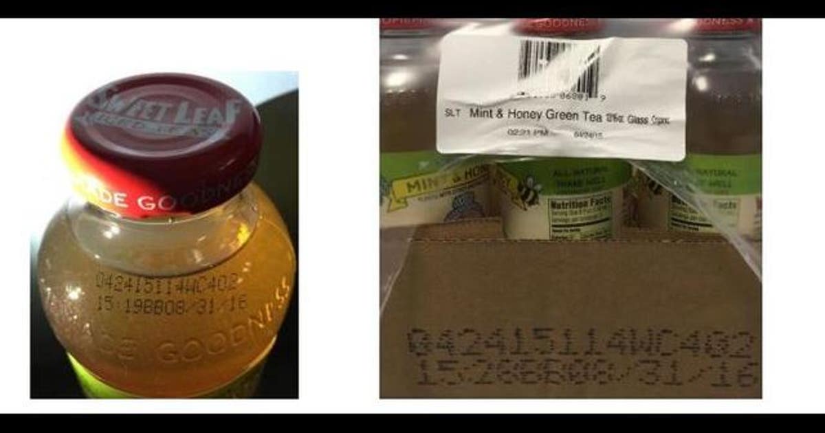 Sweet Leaf Tea Company Issues Voluntary Nationwide Recall of Tea in ...