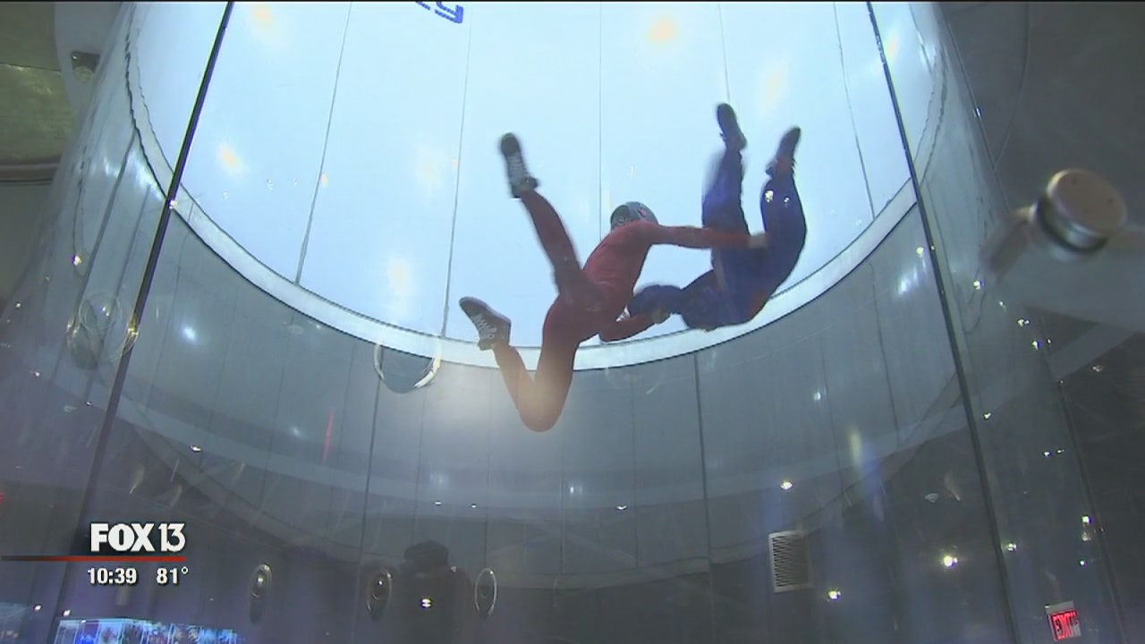 People of all abilities sprout wings while indoor skydiving | FOX 13 ...