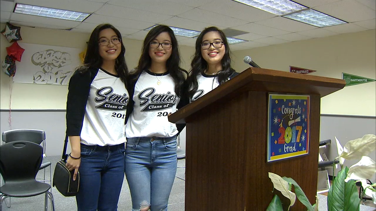 North Texas triplets graduate at top of their high school class | FOX ...