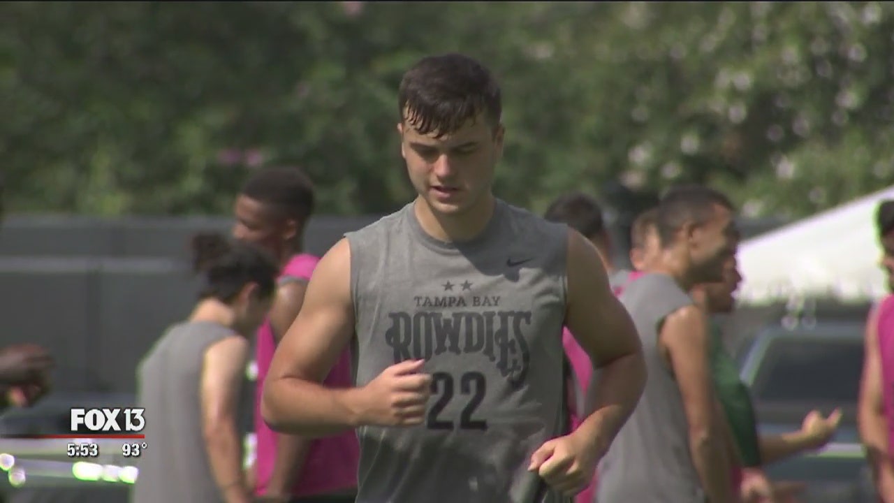 Rowdies' Jordan Doherty is 'old beyond his years' | FOX 13 Tampa Bay