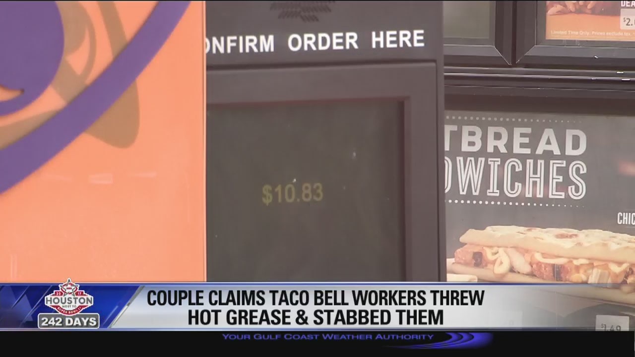 Couple claims Taco Bell employees threw hot grease on them in bizarre ...