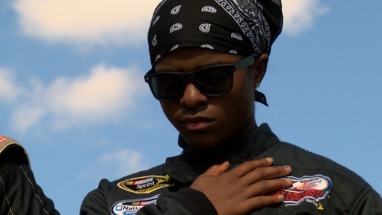 Meet the first female African-American member of a NASCAR pit crew ...