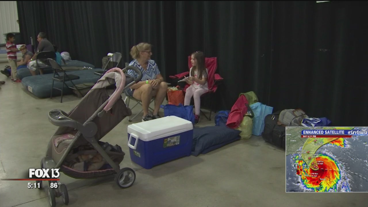 Shelters fill with residents from Highlands County's flood-prone areas ...
