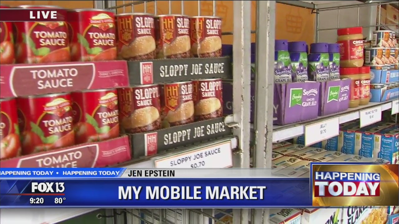 Mobile Market brings fresh affordable food to low income areas | FOX 13 ...