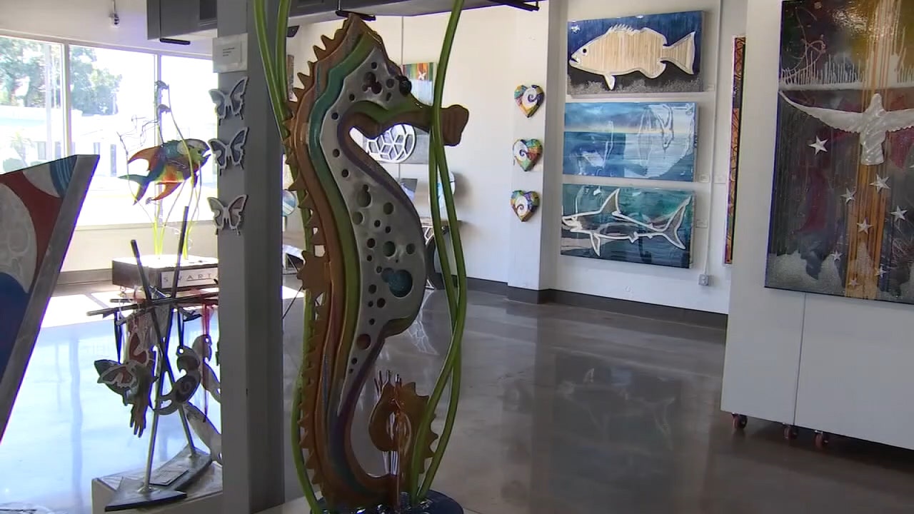 Made in Tampa Bay: Metal becomes magic at Swartz Art | FOX 13 Tampa Bay