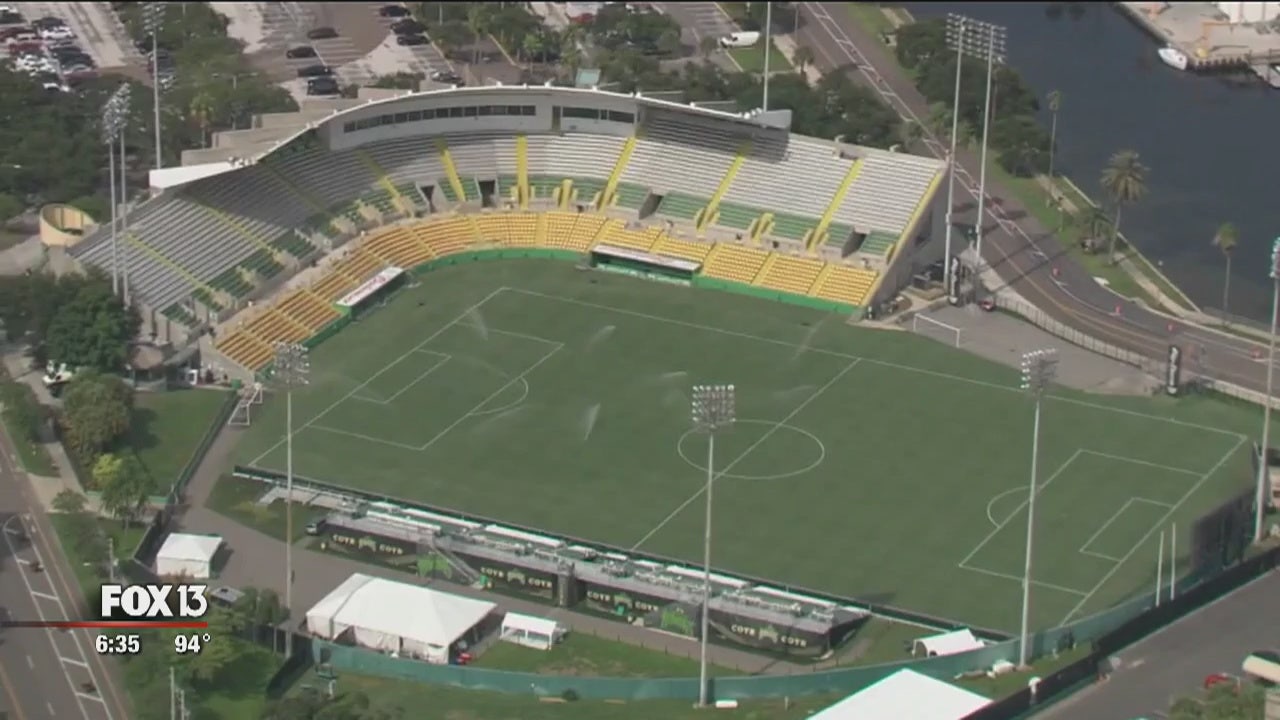 Rays revisit Al Lang Stadium as alternative to Tropicana Field | FOX 13 ...