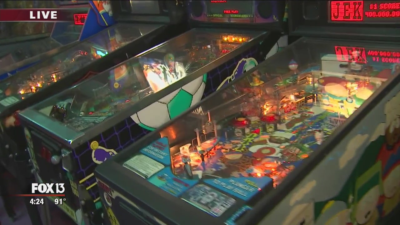 New St. Pete Pinball Arcade Museum will take you back in time | FOX 13 ...