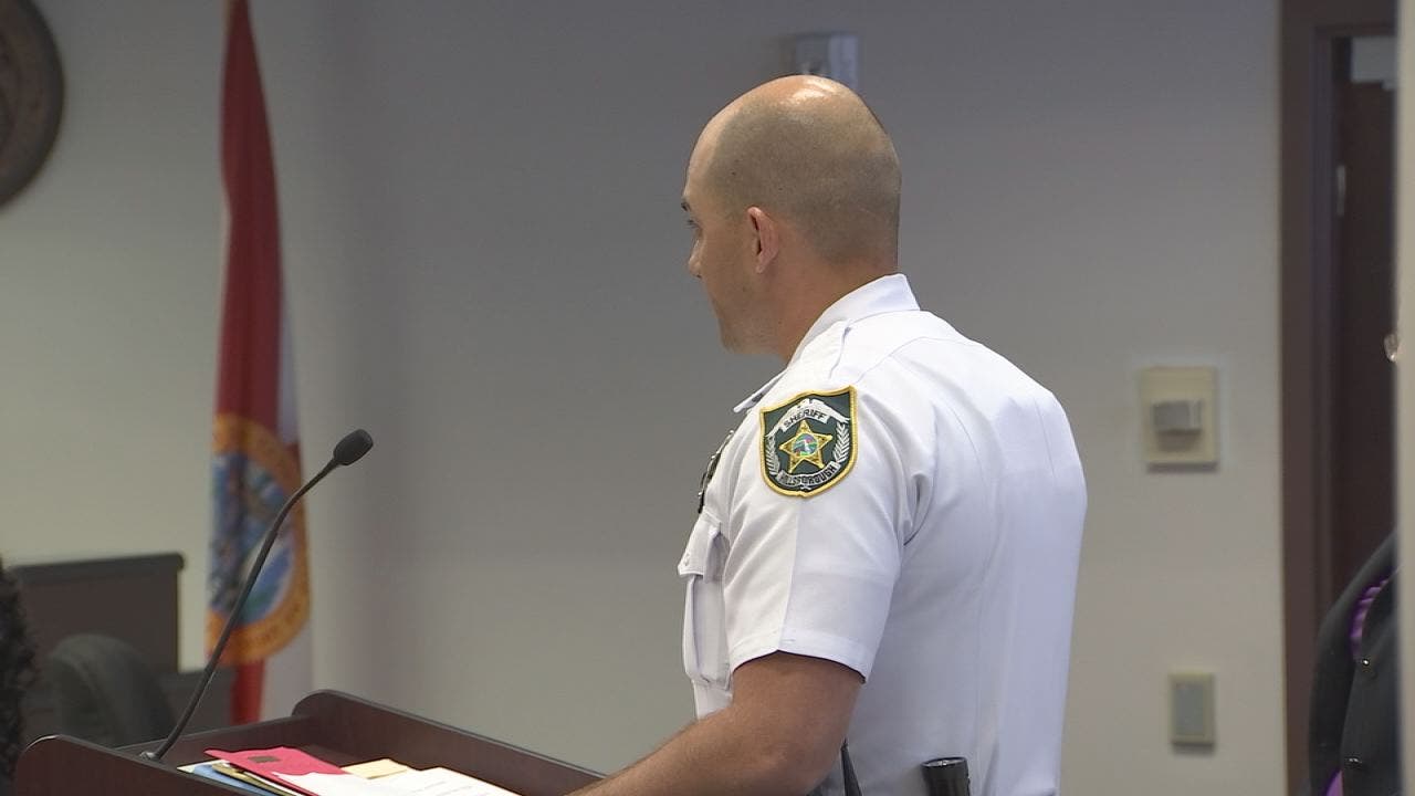 In court, injured deputy forgives driver | FOX 13 Tampa Bay