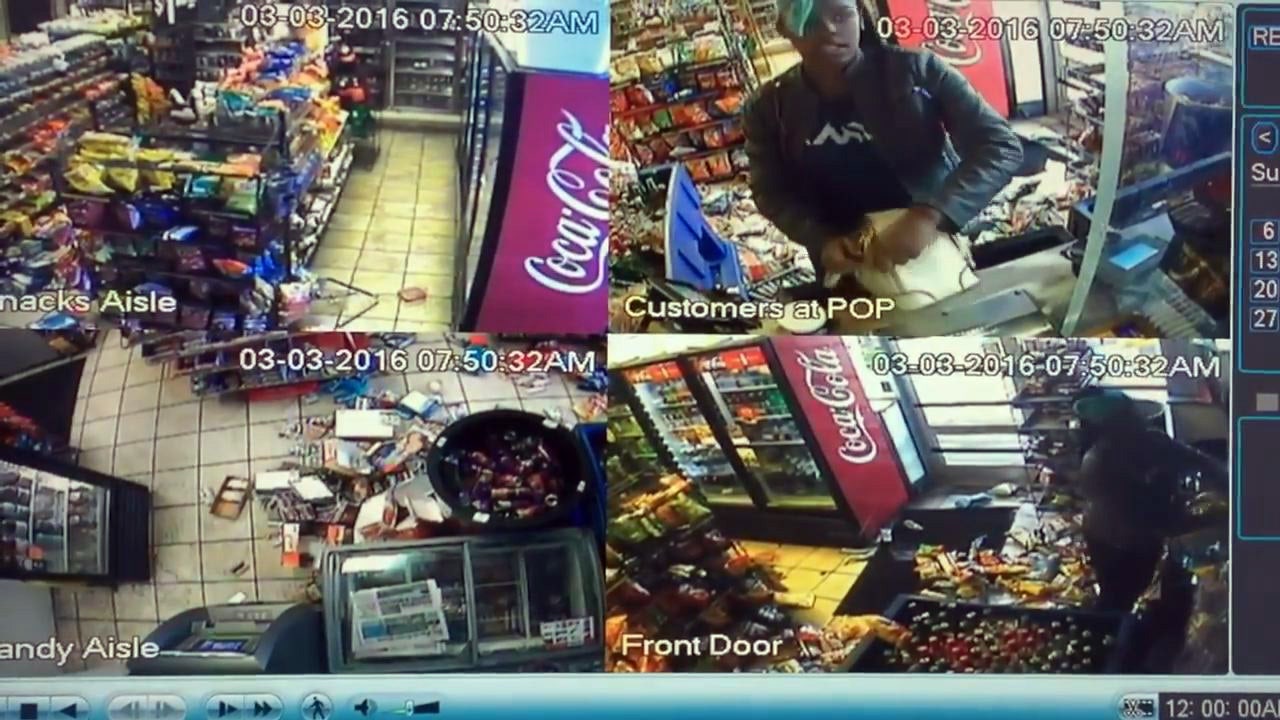 Video Shows Suspect Trashing Convenience Store Fox 13 Tampa Bay