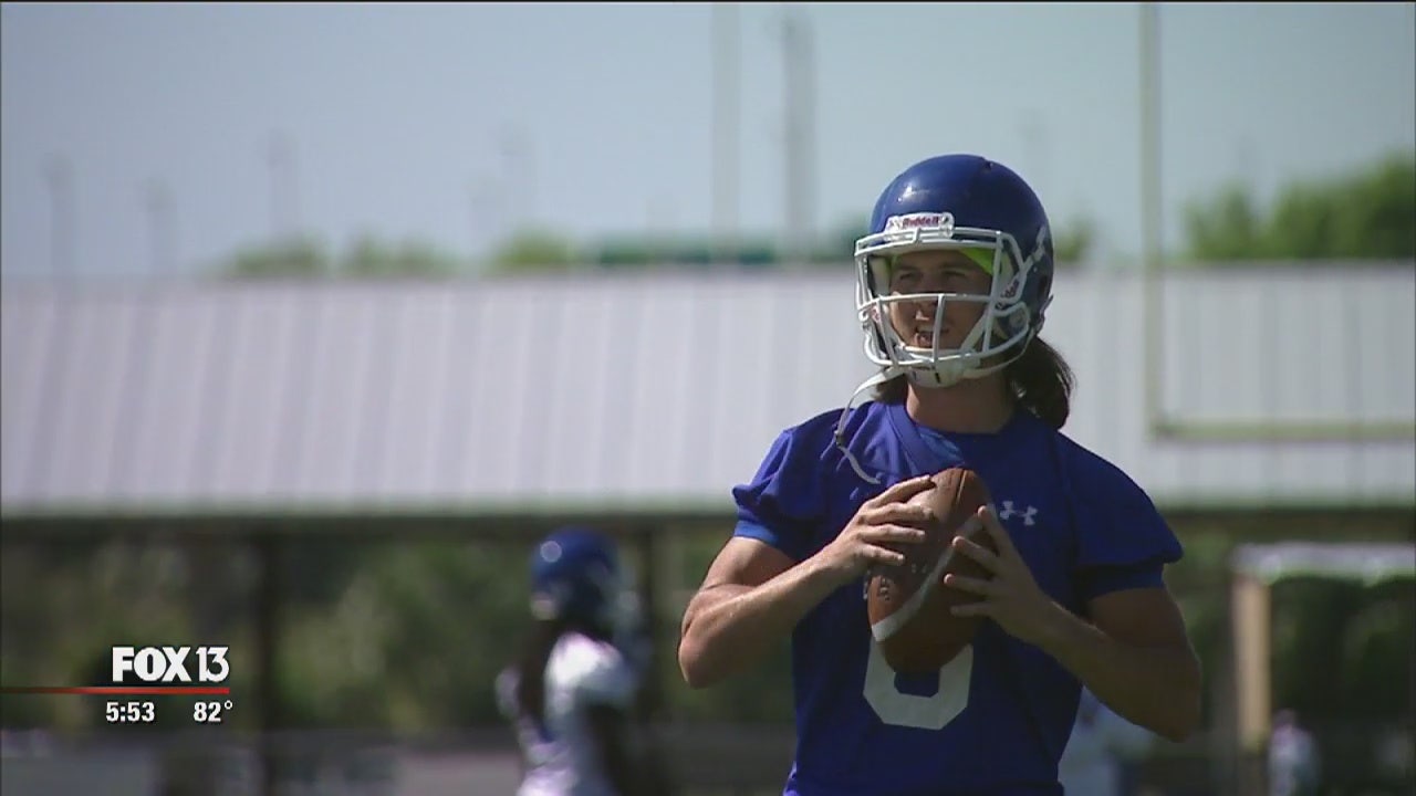 Tampa Bay Storm QB makes huge comeback after crash | FOX 13 Tampa Bay