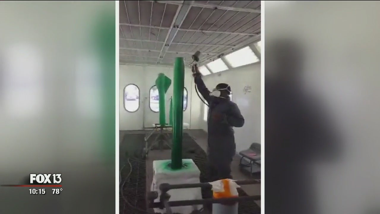 USF rocket team hopes to see green and gold soar | FOX 13 Tampa Bay