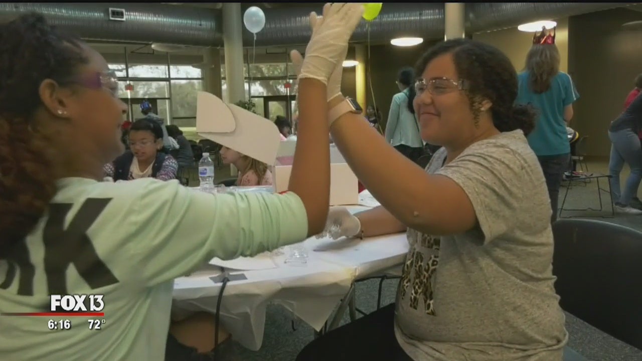 Submarine pilot runs underwater robot camp to encourage girls in STEM ...