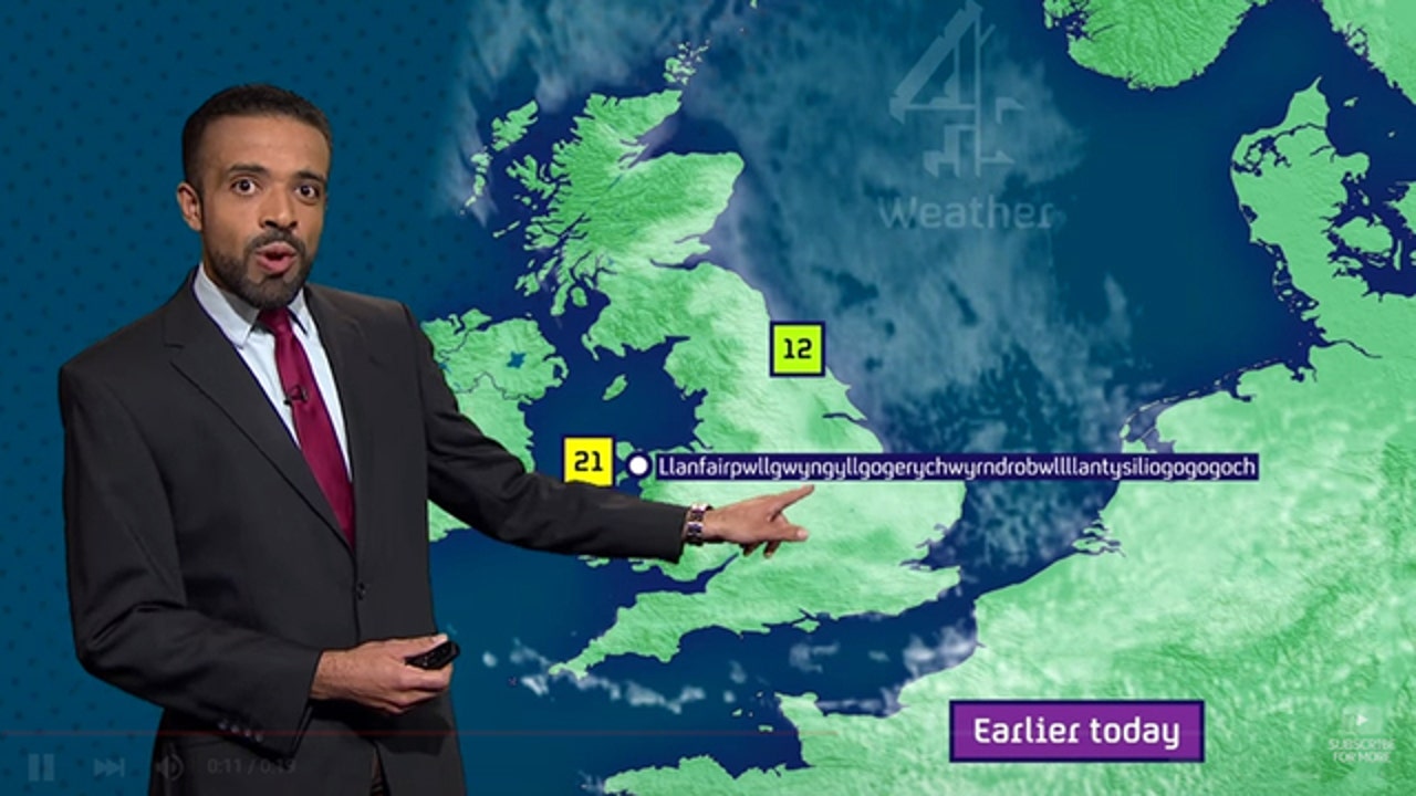 Weatherman perfectly pronounces this complicated city name | FOX 13 ...