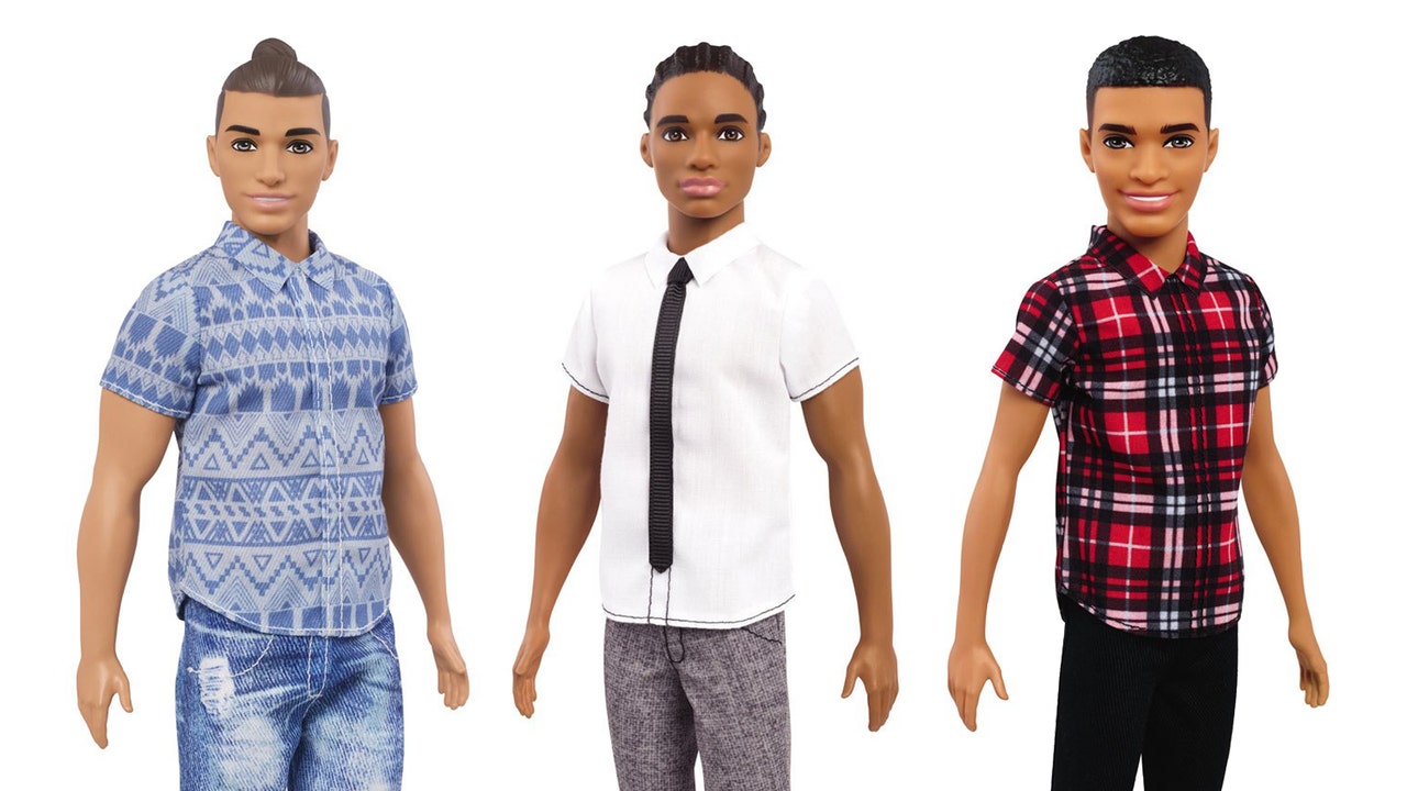 Barbie's companion Ken gets new looks: Man bun, beefy bod