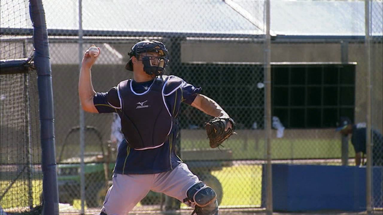 Hank Conger brings smooth moves to Rays | FOX 13 Tampa Bay