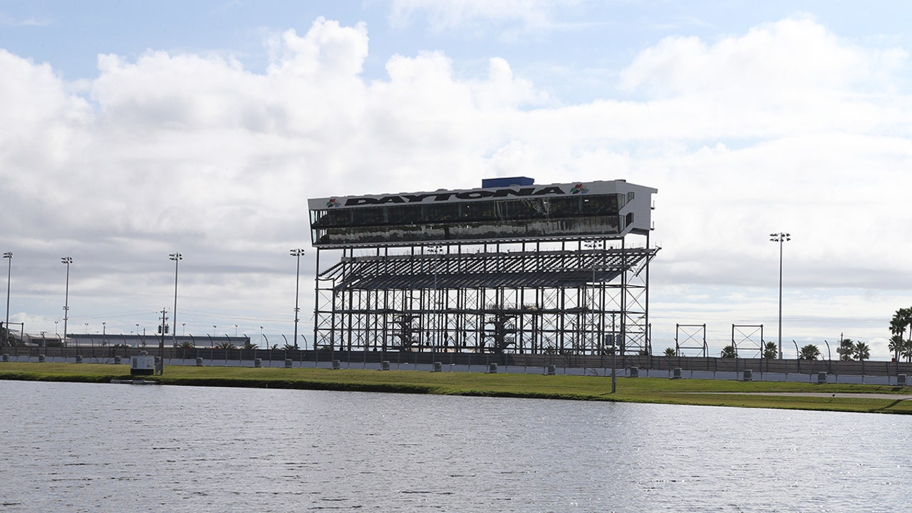 Daytona backstretch tower implosion | FOX 13 Tampa Bay