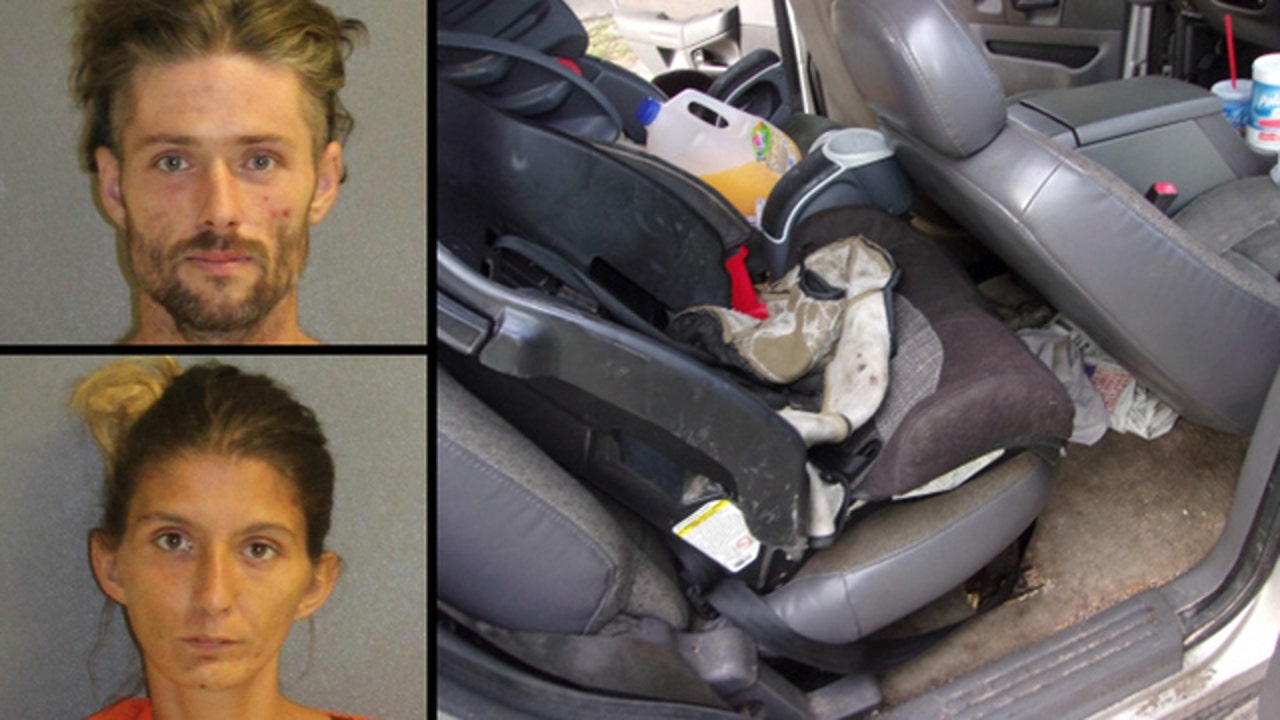 Police: DeLand couple had drugs, toddler in bug-infested car | FOX 13 ...