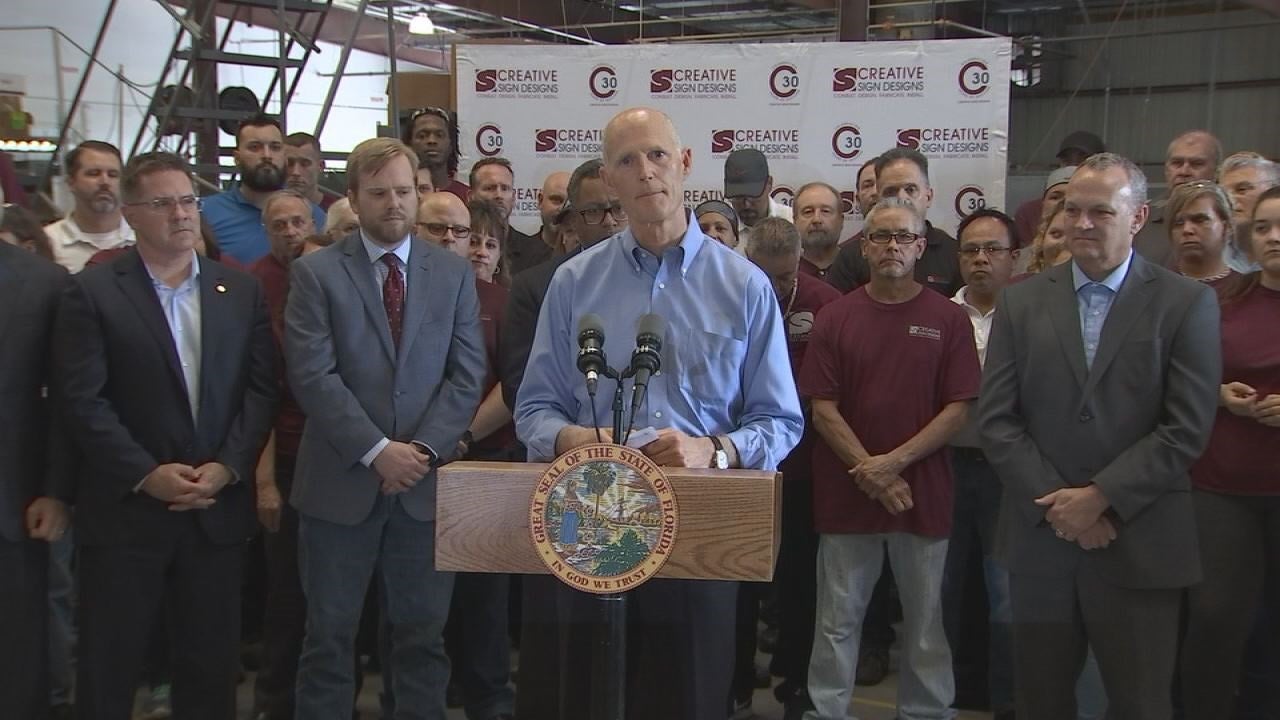 Rick Scott and Richard Corcoran in town for "victory tour" | FOX 13 ...