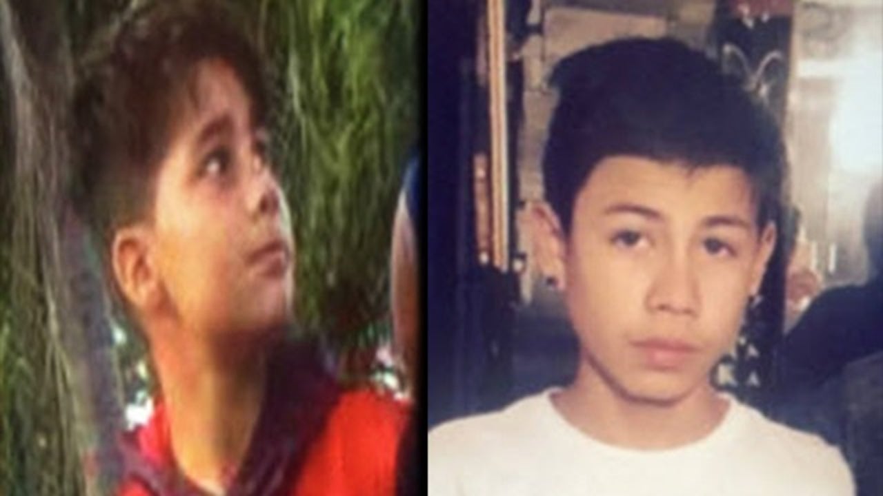 Missing: 11-year-old Ramses Rodriguez and 13-year-old Christopher ...