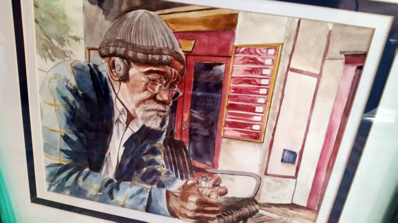 Painter captures homeless life, hope with his art | FOX 13 Tampa Bay