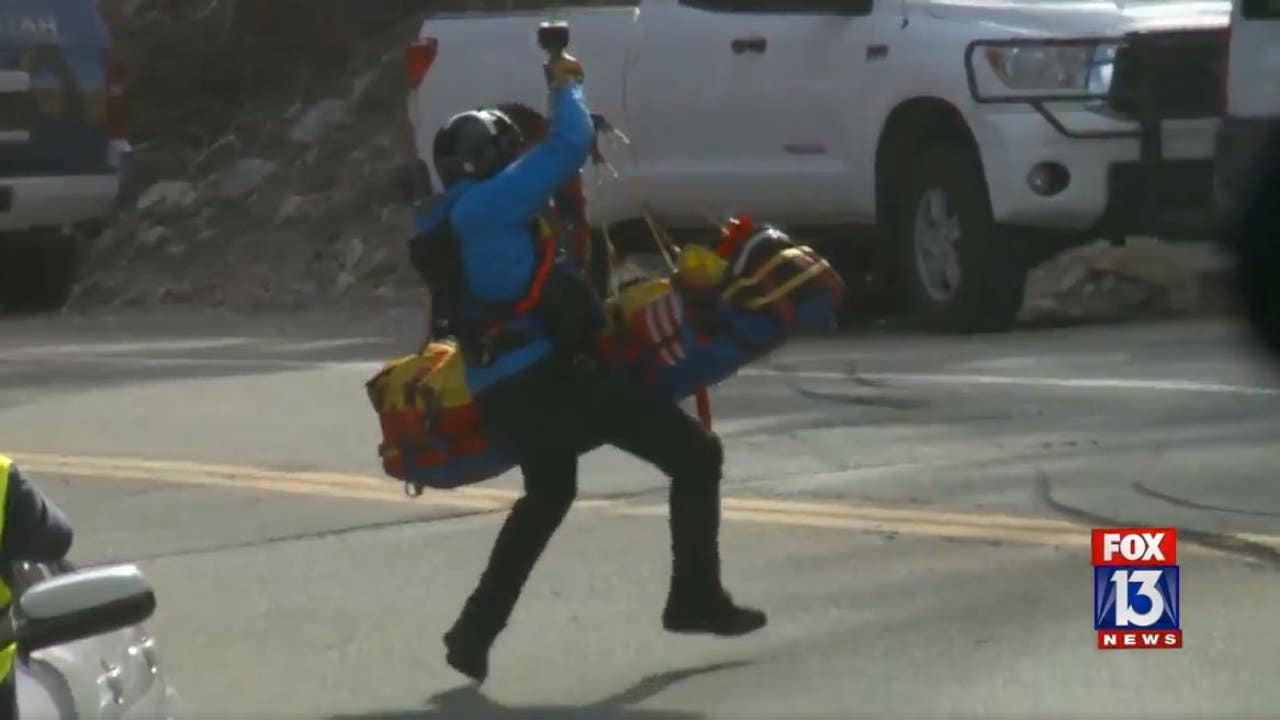 Man in critical condition after falling 200 feet in Little Cottonwood ...