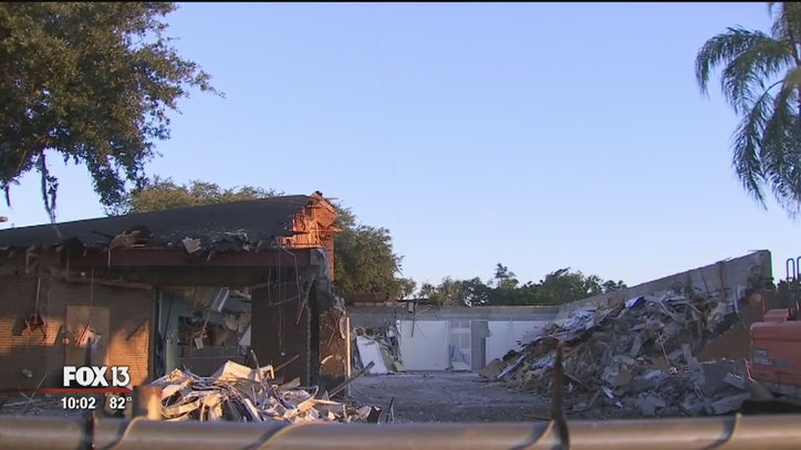 Months after deadly shooting, Sebring SunTrust building demolished ...