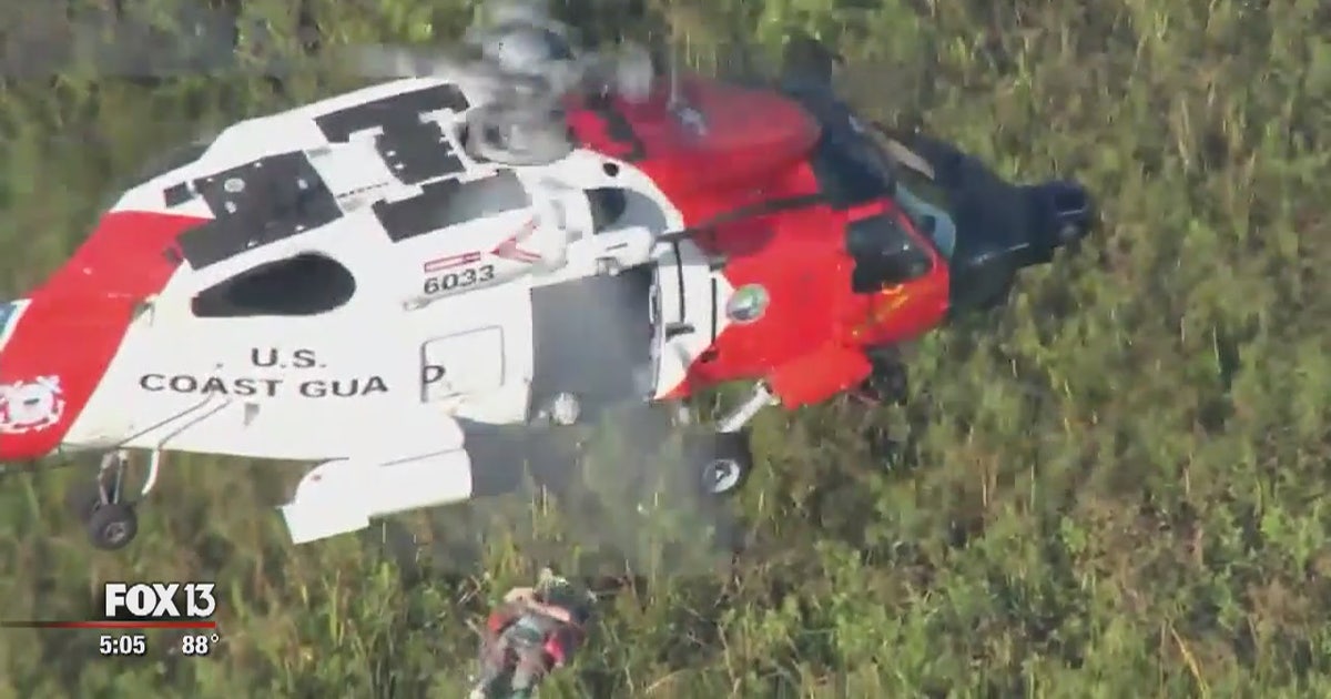 Coast Guard performs rare, mid-state rescue | FOX 13 Tampa Bay