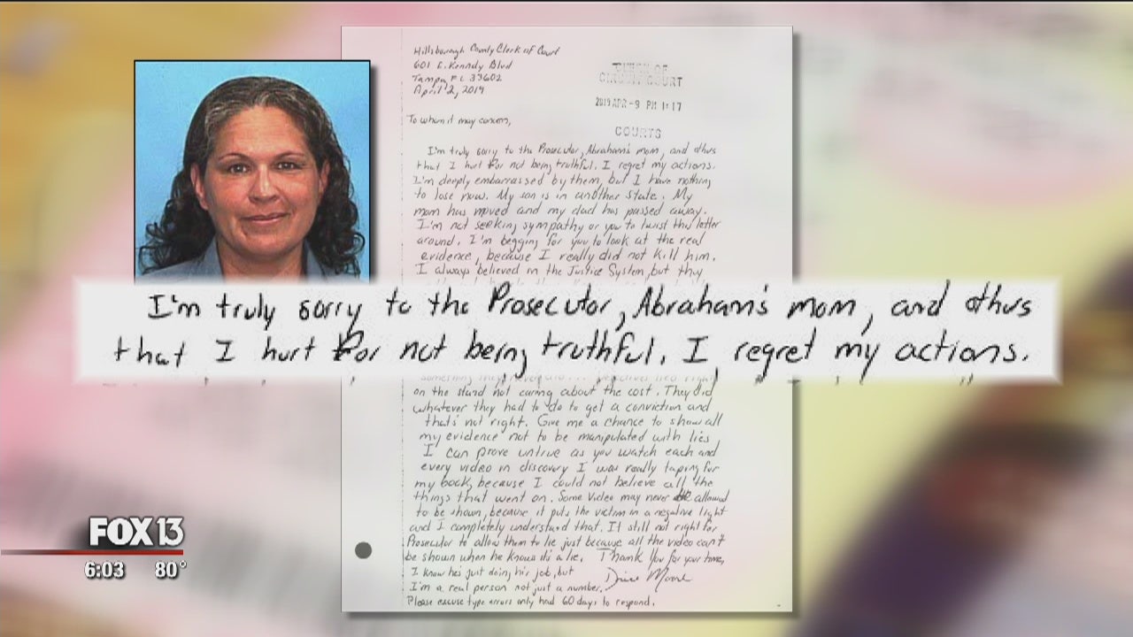 Dee Dee Moore requests new trial in letter to judge | FOX 13 Tampa Bay