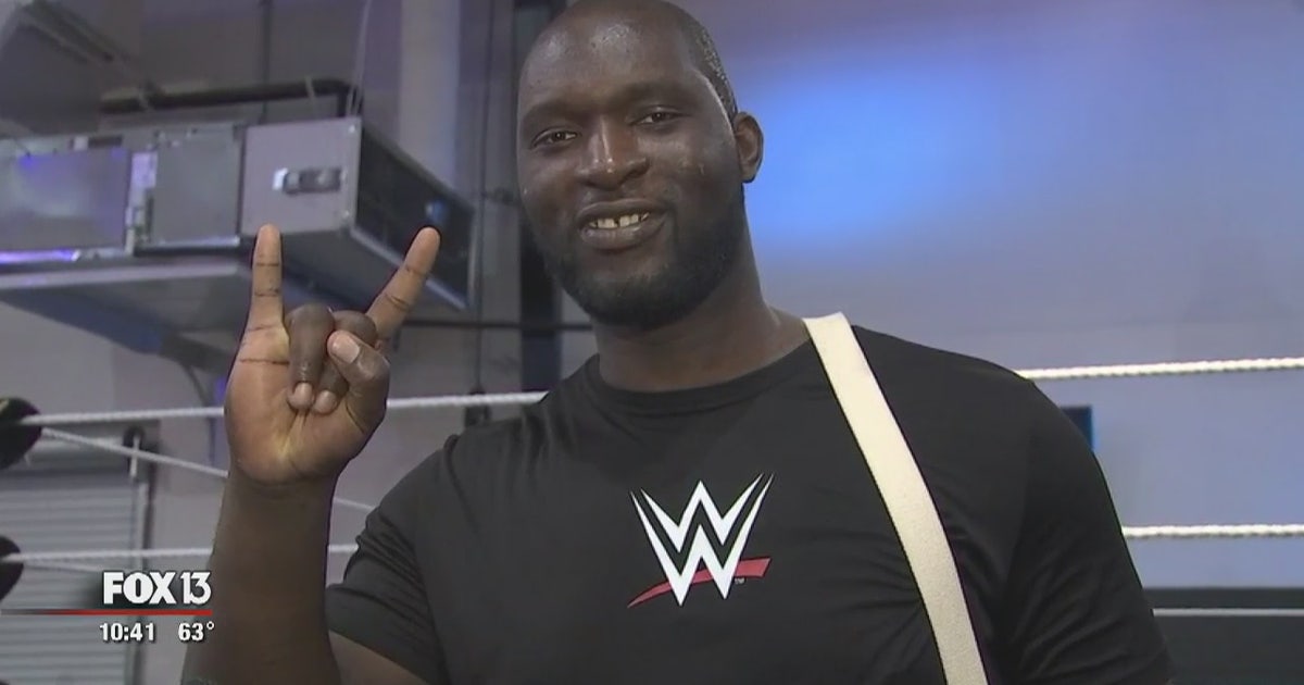WWE's new 7-foot superstar a familiar face in Tampa sports | FOX 13 ...