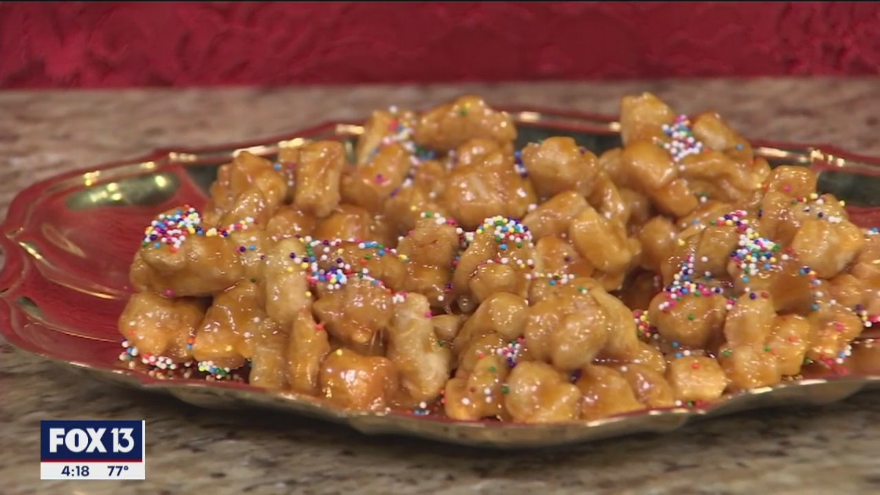 Dr. Joette Giovinco's Italian treat, pignolata