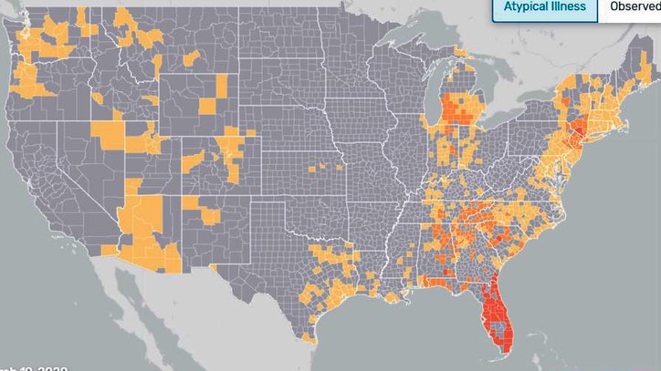 Map shows 'unusually elevated' levels of flu-like illness in Florida ...