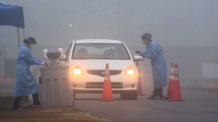 COVID-19 testing supplies trickle in to Bay Area drive-through sites ...