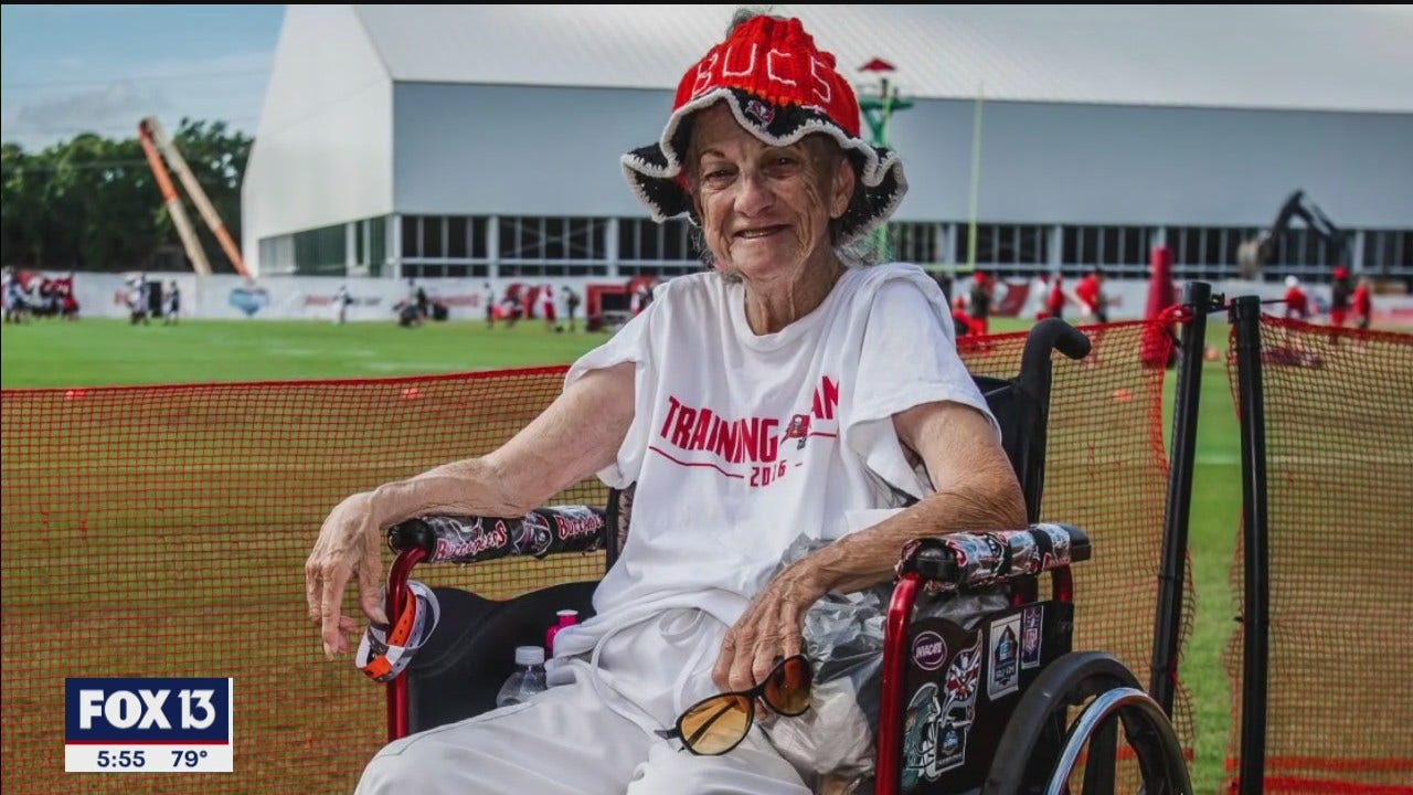 Dotson remembers super fan 'The Pillow Lady | FOX 13 Tampa Bay