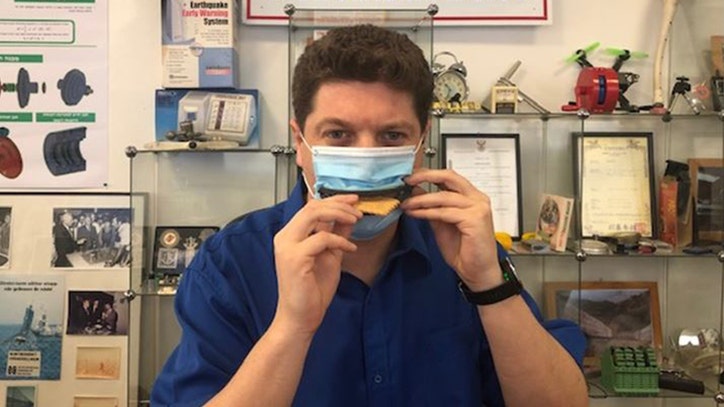 Company creates face mask that allows wearer to eat | FOX 13 Tampa Bay