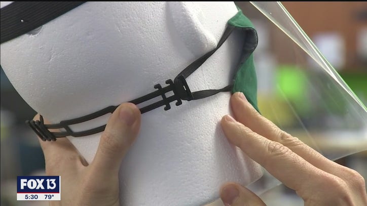 Saving ears and saving lives: USF lab producing ear savers, PPE for ...